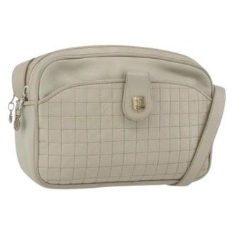 Celine Sac bandouli&egrave;re en cuir Pre-owned - Femme - Pre-owned - Gris - Taille: ONE Size