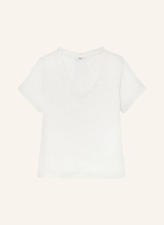 Reiss Reiss T-Shirt Lola Aus Leinen weiss
