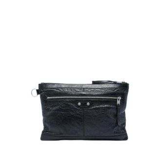 Balenciaga Pre-owned Vintage Clutch - - Pre-owned - Damen - Schwarzk - ONE SIZE