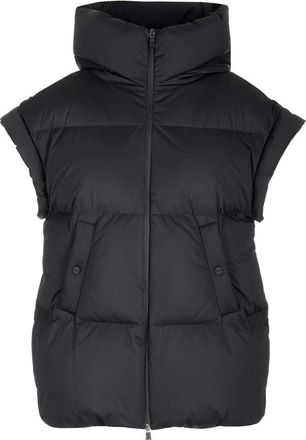 Herno Femme, Vestes, Noir, Taille: 40 FR Veste sans Manches en Duvet