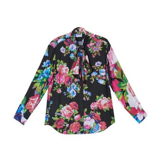 Moschino Damen, Blusen & Hemden, Schwarzk, SGr&ouml;&szlig;e
