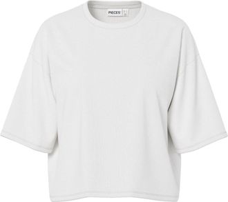 Pieces Pcpadie 2/4 Boxy Tee Pwp JRS Bc