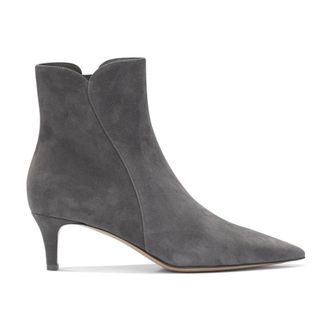 Gianvito Rossi Levy 55 Stiefelette - - Shoes - Damen - Grau - 38 1/2 EU