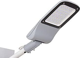 Blaupunkt LED-Straßenlaterne Strasse 150 Watt 150lm/W IP65 gehärtetes Glas 2-Kammer-Lampe Winkel von 155° x 80° Werkzeugloses öffnen Tageslichtweiß