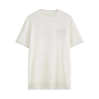 Maison Margiela Homme, Tops, Blanc, Taille: L T-Shirt 101