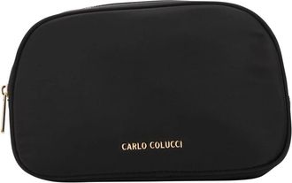 Carlo Colucci Kosmetiktasche- oval Cracco - - Bags - unisex - Schwarzk - ONE SIZE