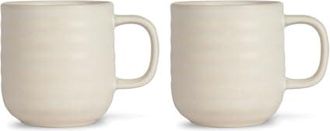 Sagaform Tasse 2er-Set - Farbwahl Beige, Knochenwei&szlig;