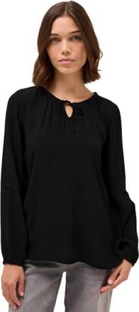 Cecil 3412012 Chemisier crêpe, Noir, L Femmes