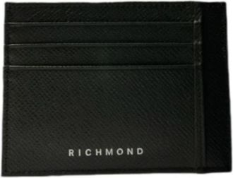 John Richmond Schwarze Geldb&ouml;rsen & Kartenhalter Rma24245Pfui - - Accessories - Herren - Schwarzk - ONE SIZE