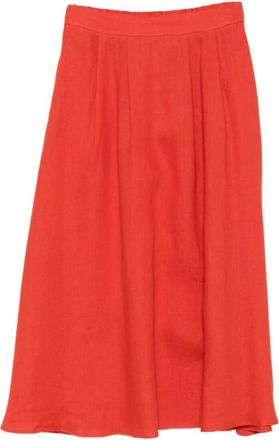 Marella Femme, Jupes, Rouge, Taille: 36 FR Emmbiada Maxi Skirt