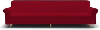 Italian Bed Linen Bezug Sofa ausziehbar Fashionable, Bordeaux 4 Plätze