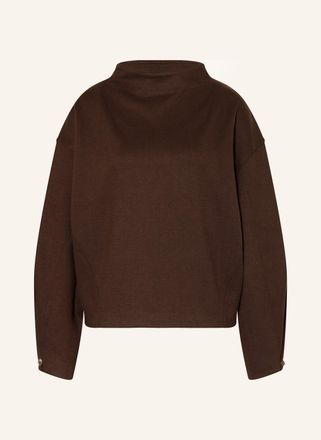 OPUS Sweatshirt Gariane braun