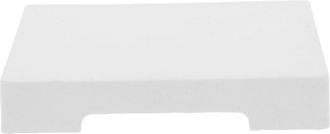 Angoily Hitzebest&auml;ndiges Quarz-isolierbrett f&uuml;r Schmuckl&ouml;ten Feuerfeste Isolationsplatte Verschlei&szlig;festes Metallarbeitsbrett f&uuml;r Gold Kupferschwei&szlig;en Vielseit