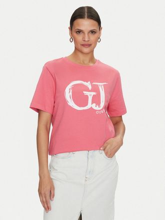 Guess T-Shirt Sara V4YI01 K8FQ4 Rosa Regular Fit