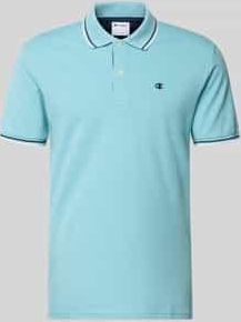 Champion Slim Fit Poloshirt mit Label-Stitching