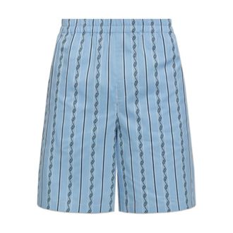 Versace Griechische Muster Shorts - - Shorts - Herren - Blau - S