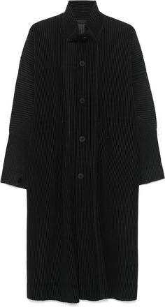 Homme Plissé Issey Miyake manteau Mc November - Noir