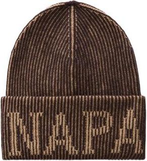 Napapijri Bonnet &agrave; revers en laine