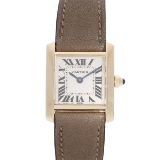 Cartier Uhr - Tank Francaise - f&uuml;r Damen