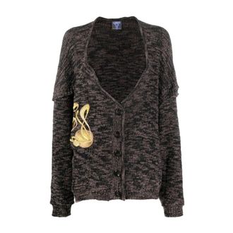 Vitelli Cardigans - - Knitwear - Damen - Braun - L