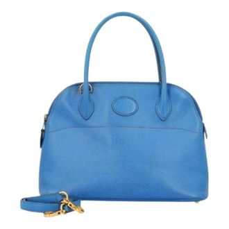 Herm&egrave;s Pre-owned Bolide Mini 26 - Femme - Pre-owned - Bleu - Taille: ONE Size