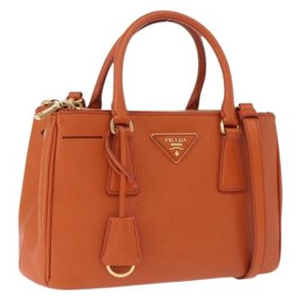 Prada Pre-owned Hand Bag - - Pre-owned - Damen - Orange - ONE SIZE