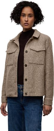 Street One Overshirt in Wolloptik light terra mocha mel. 38