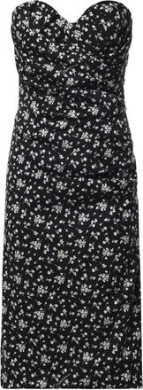 Dolce & Gabbana Knielanges Kleid - Schwarz