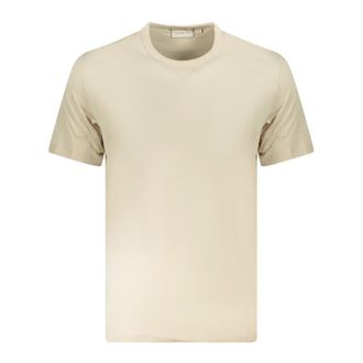 Calvin Klein Homme, Tops, Beige, Taille: XL Monogram Badge T-shirt