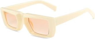 Generic Lunettes De Soleil À Petite Monture For Hommes, For Le Sport, La Conduite, Lextérieur, For Femmes(Beige)
