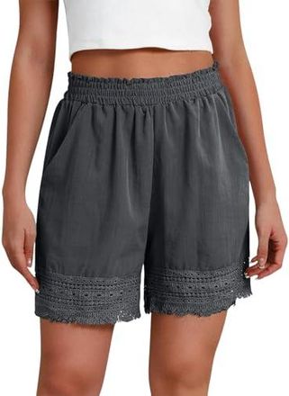 Generic Short Cycliste en Jean Bain Eponge Course Anglaise Maillot avec Matelass&eacute; Stretch M&eacute;tallis&eacute; Extensible Electrique Veritable &Eacute;lasthanne Saharien Rando 