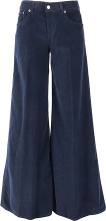 Dondup Femme, Pantalons, Bleu, Taille: W27 Pantalone Marlen