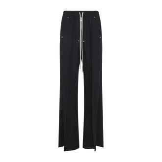 Rick Owens Homme, Pantalons, Noir, Taille: S Wide Bela Pants