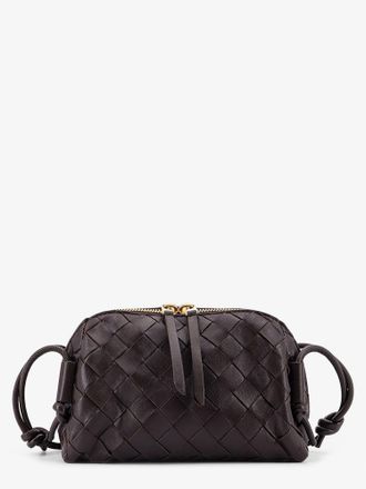 Bottega Veneta Leather clutch with Intrecciato Concert motif - BOTTEGA VENETA - gender_Woman