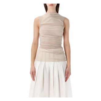 SOEUR Soeur, Femme, Tops, Beige, Taille: 42 FR Irina Top