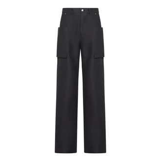 Rick Owens Homme, Pantalons, Noir, Taille: W31 Pocket Pantalons