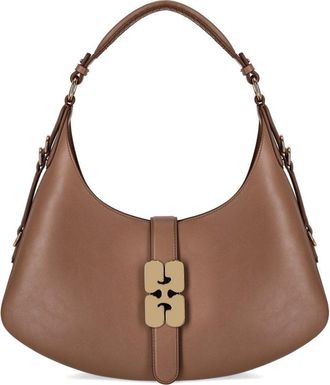 Ganni SAC PORT&Eacute; &Eacute;PAULE KAT SMALL COCA MOCHA GANNI