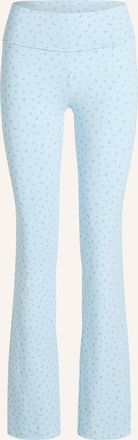 SKIMS Skims Lounge-Hose Cotton Jersey blau