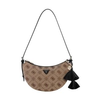 Guess Katie Convertible Shoulder Bag - Femme - Sacs - Noir - Taille: ONE Size