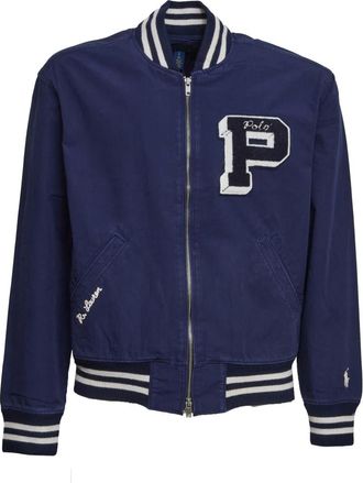 Polo Ralph Lauren Homme, Vestes, Bleu, Taille: S Bomber Jacket