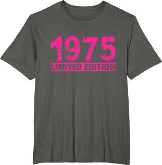Limited Edition 1975 Geburtstag 1975 Jahrgang 1975 T-Shirt