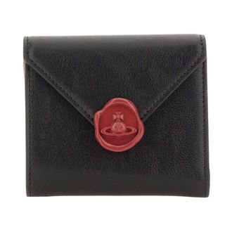 Vivienne Westwood Portefeuille Envelope Trifold - Femme - Accessoires - Noir - Taille: ONE Size