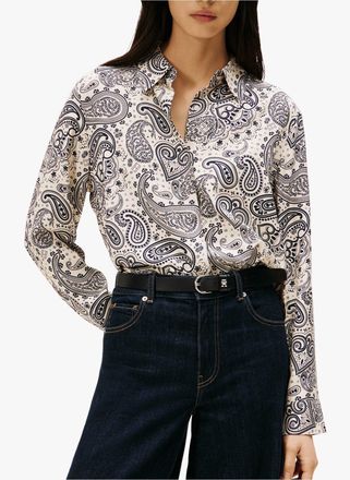 Tommy Hilfiger Chemise coupe standard &agrave; patte invisible