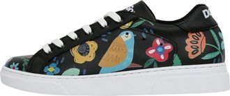 Dogo Sneaker low Ace Sneakers - Flowers & Birds BLACK