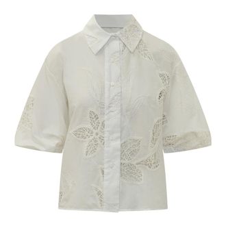 Sundek Damen, Blusen & Hemden, Wei&szlig;, SGr&ouml;&szlig;e