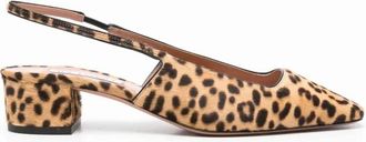 Aquazzura Escarpins Ginza - Femme - Chaussures - Brun - Taille: 36 EU