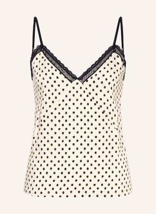 HUGO BOSS Hugo Schlaftop Polka Dot weiss