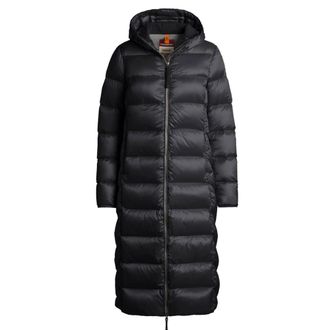 Parajumpers Lange Pufferjacke mit Kapuze - - Coats - Damen - Schwarzk - XL