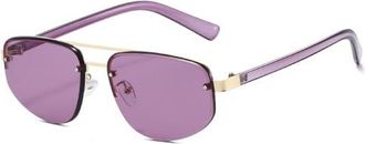 Generic Lunettes De Soleil Dext&eacute;rieur For Hommes Et Femmes, For La Conduite, Les Trajets Domicile-travail Vacances(Purple)