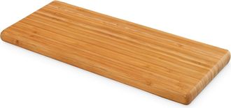 Point-Virgule Schneidebrett, Hackklotz, Holzschneidebrett, K&uuml;chenzubeh&ouml;r zum Schneiden von Brot, Fleisch, Obst und Gem&uuml;se, mittel, 34x15,8x1,8cm